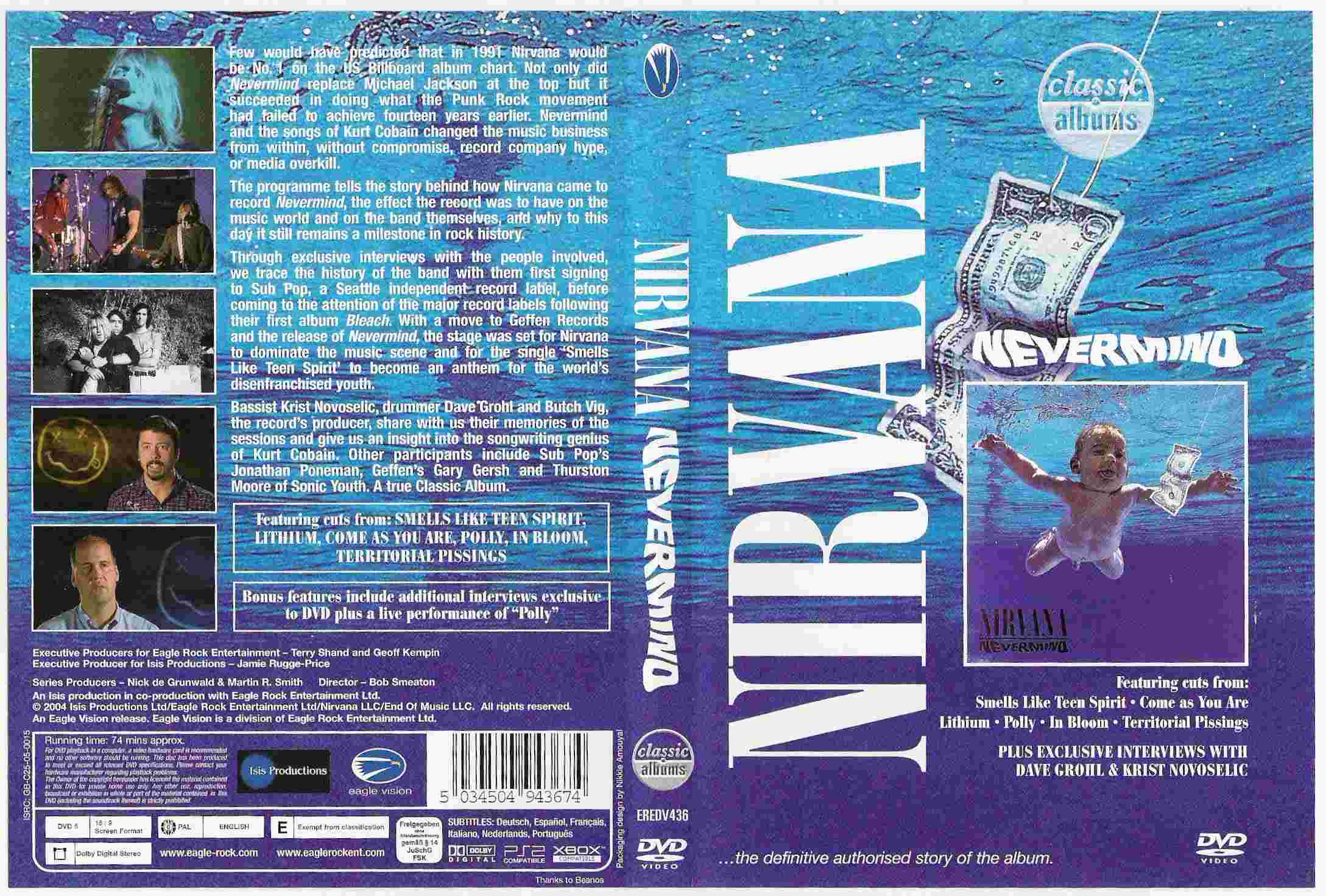 Nirvana Nevermind : Front | DVD Covers | Cover Century | Over 1.000.000 ...